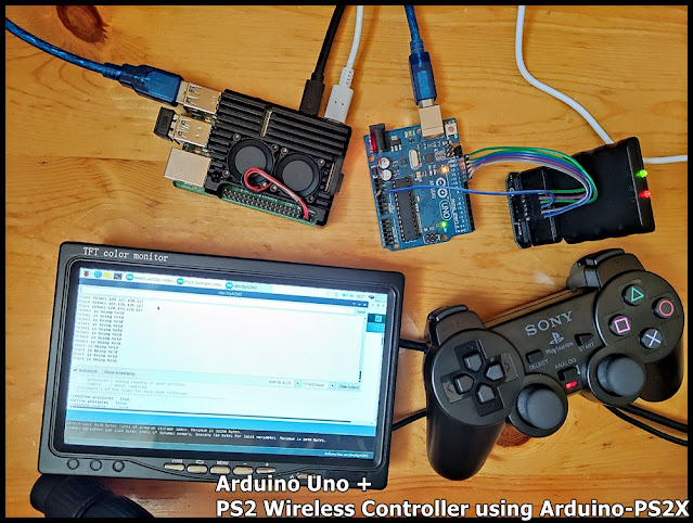 Arduino-er: Arduino read Playstation 2 compatible Wireless Controller ... Arduino-er: Arduino read Playstation 2 compatible Wireless Controller ...