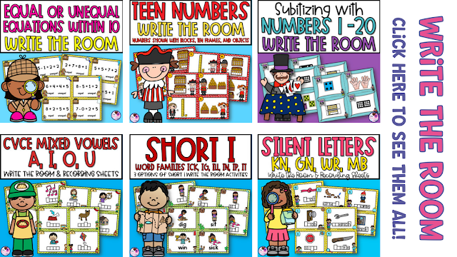 Teaching Independence with Write the Room