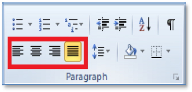 Cara Mengatur Rata Tengah, Rata Kiri dan Rata Kanan pada Microsoft Word