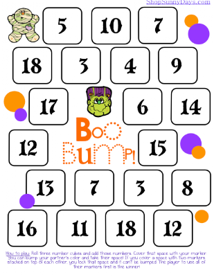 Blog Hoppin': Halloween Math Freebie