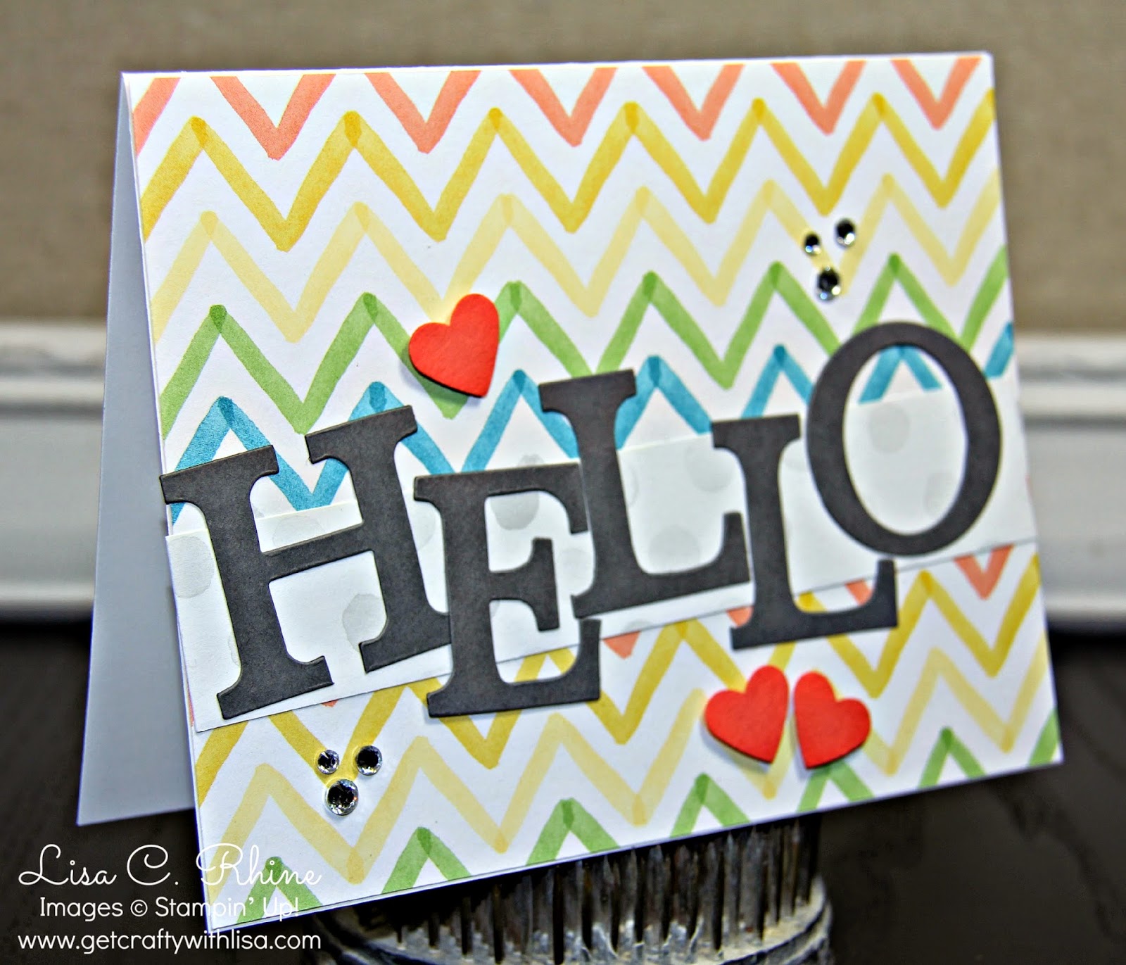 Get Crafty with Lisa: Hello Watercolor