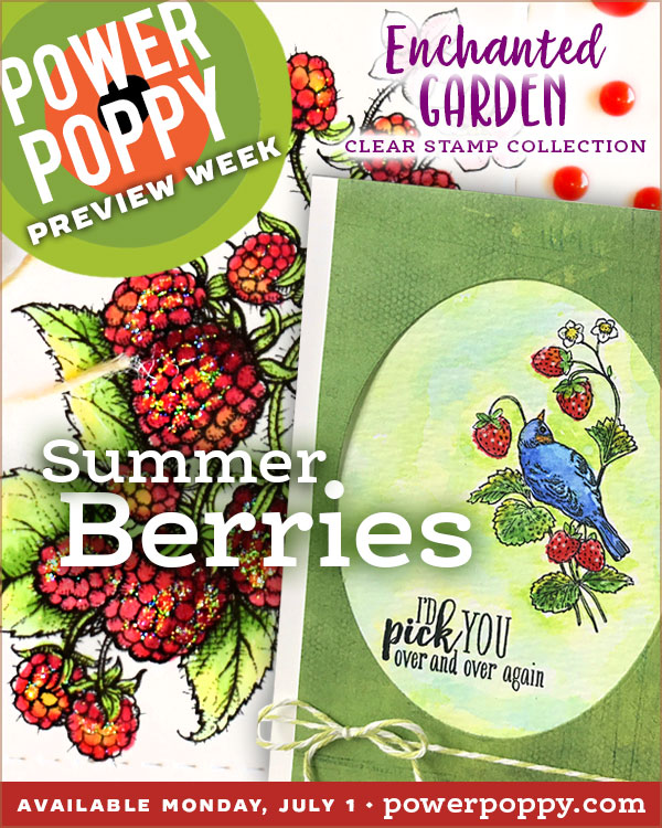 Running With Scissors...: Power Poppy Preview, Day 4: Summer Berries