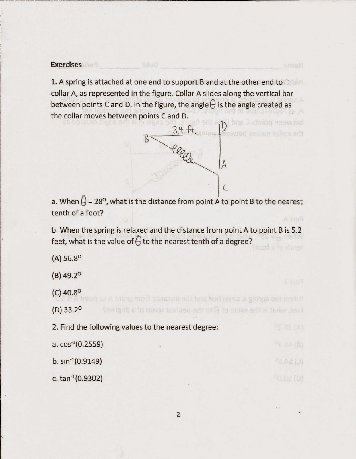 Geometry, Common Core Style: PARCC Practice Test Question 27 (Day 172)