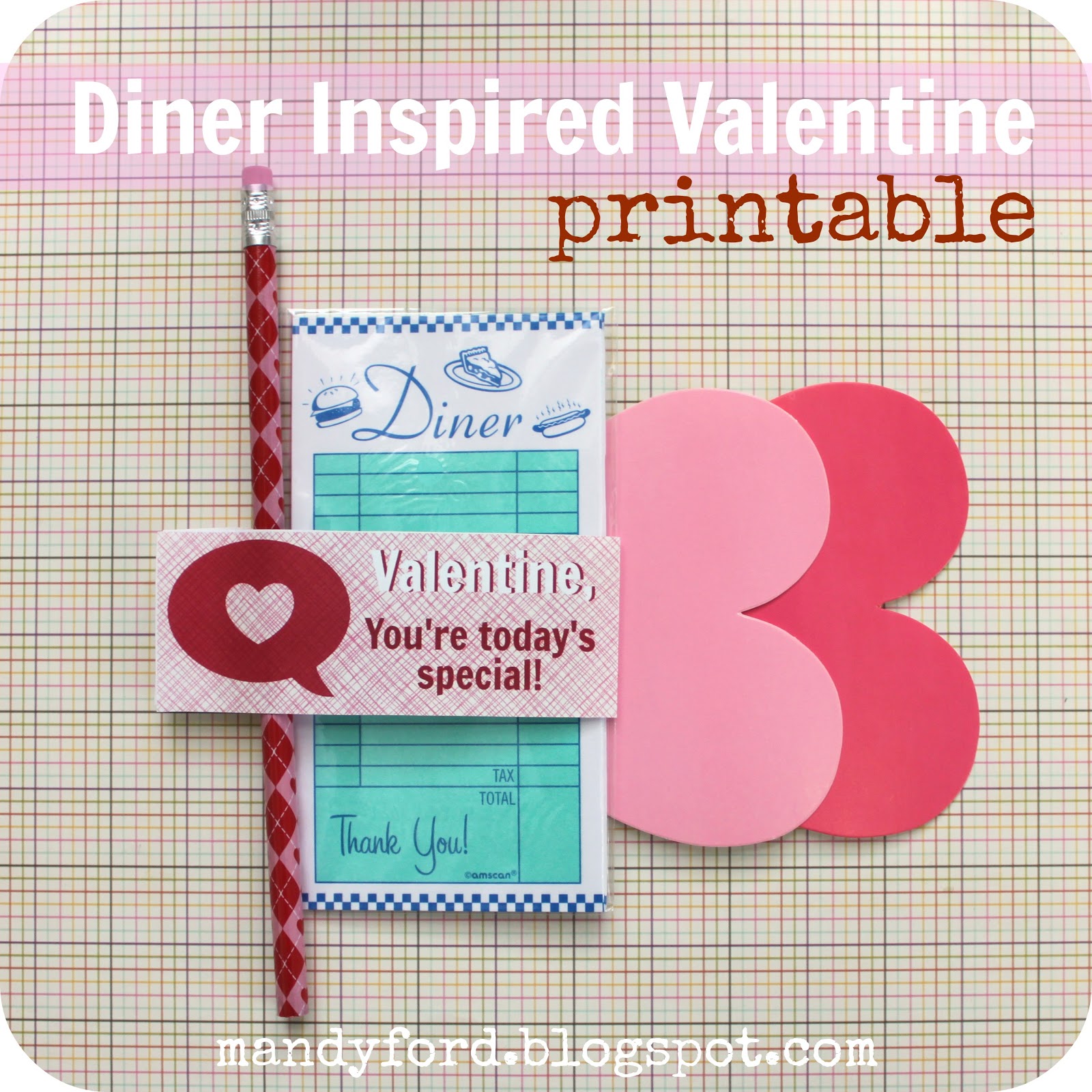 This Girl's Life: {Diner Inspired Valentine Printable}
