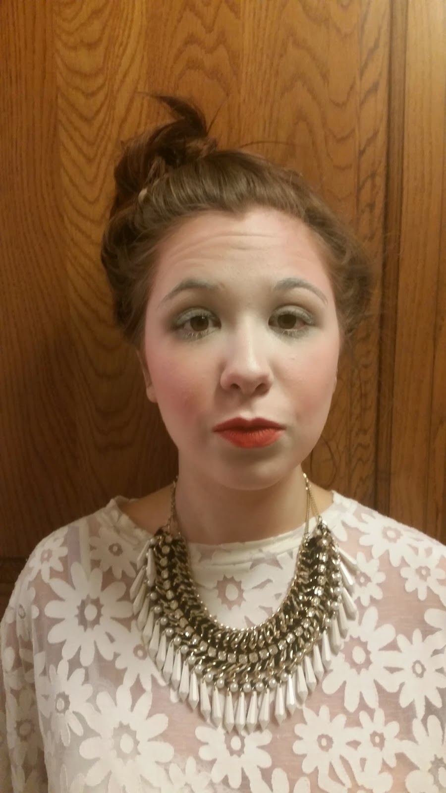 Makeup design: final Elizabethan makeup ideas