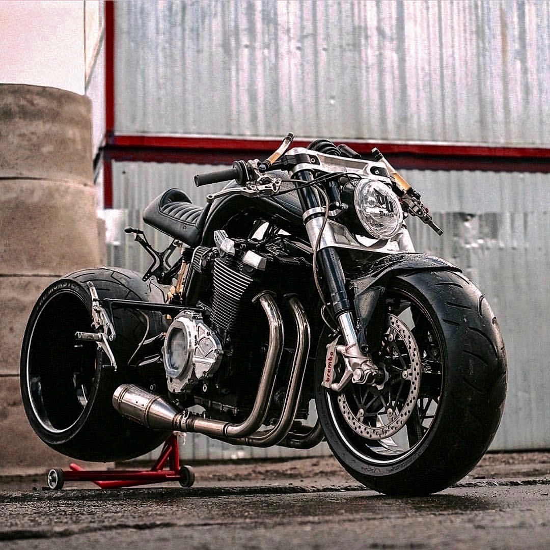The fat Gixxer - Inazuma café racer