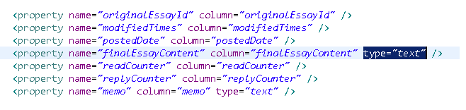 Feisty Zero Zero hibernate java String mysql Longtext feisty-zero-zero-hibernate-java-string-mysql-longtext