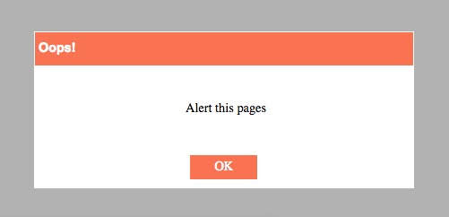[CSS] 客製作 Window Alert 樣式 - The Color Moon 月亮彩色