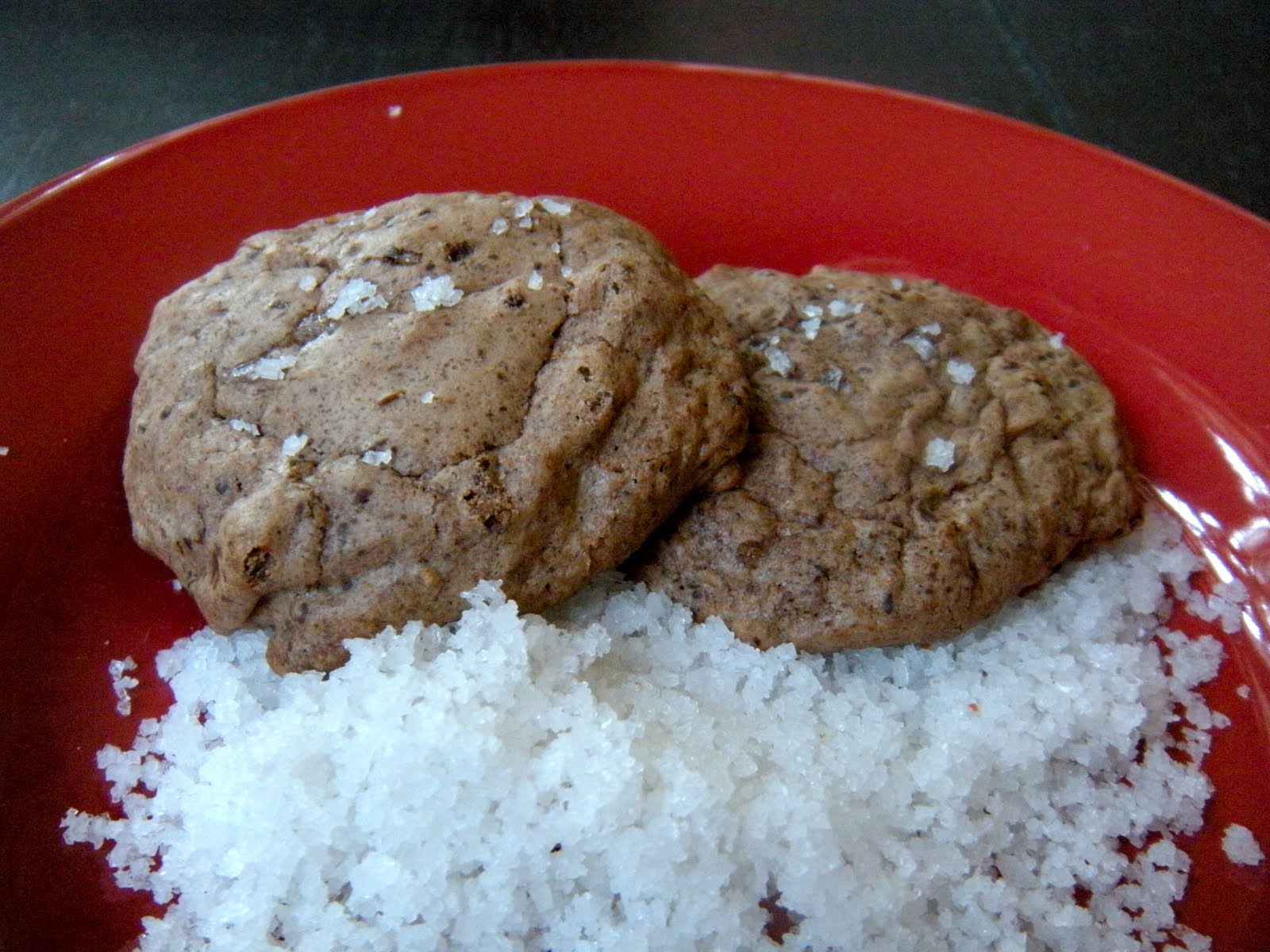 Sweetie Petitti: Dark Chocolate Sea Salt Cookies