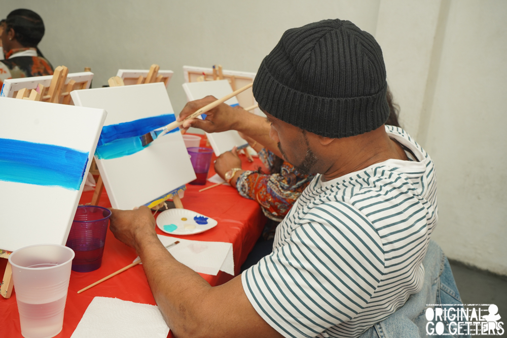 OriginalGoGetters: Paint sip and vibe 2-14-2021