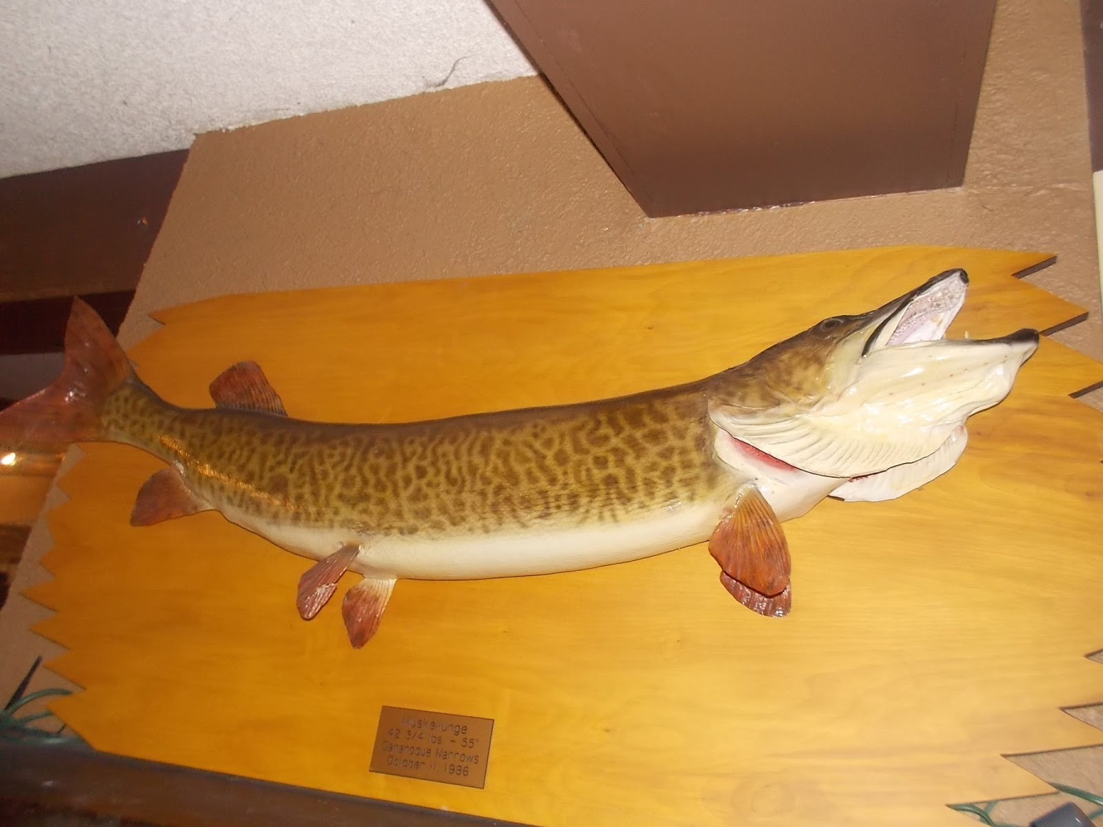 CHARLES WEISS ART: Gananoque Ontario a Muskie fishing town