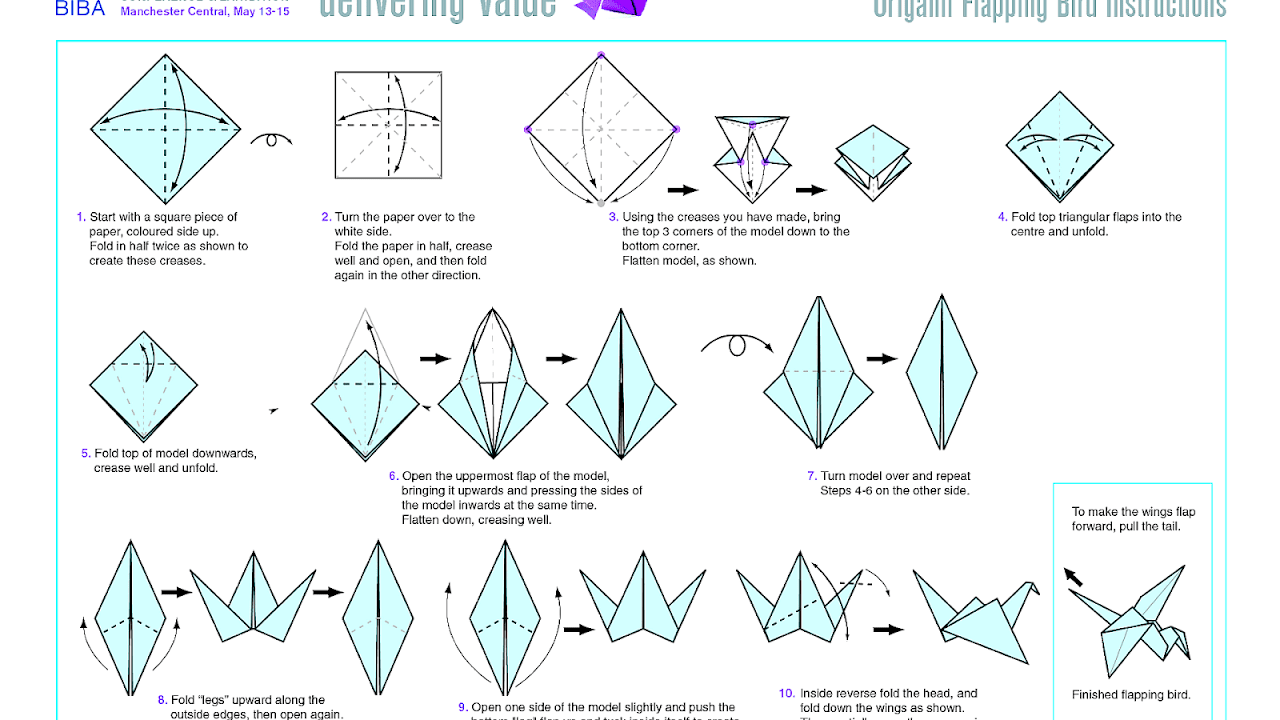 Orizuru Flapping Origami Crane Origami Choices orizuru-flapping-origami-crane-origami-choices