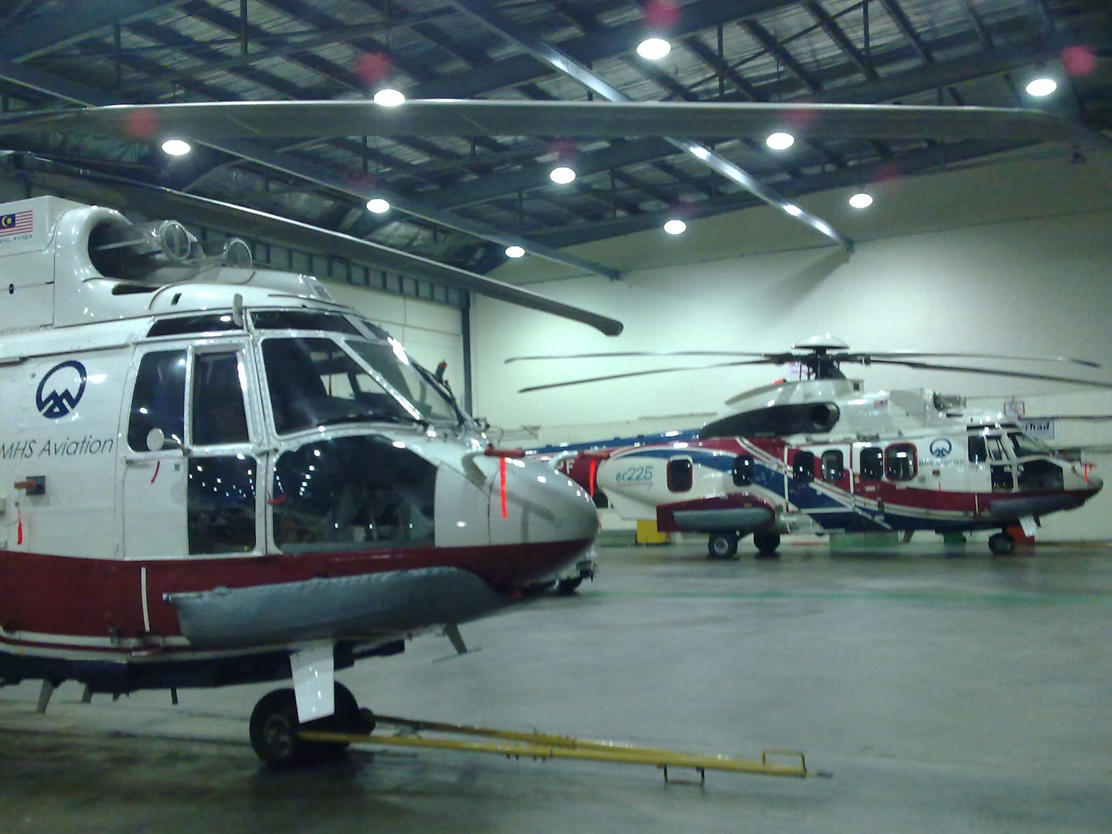 (MHS AVIATION CADET PILOT): MHS AVIATION HELICOPTER MODEL EC225 LP MARK 2.