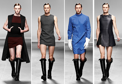 A feast for the eyes!: Men in dresses
