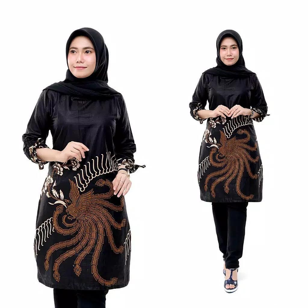 Model Tunik Batik Terbaik 2020 Desain Mewah Dan Modern - Model Baju Korea