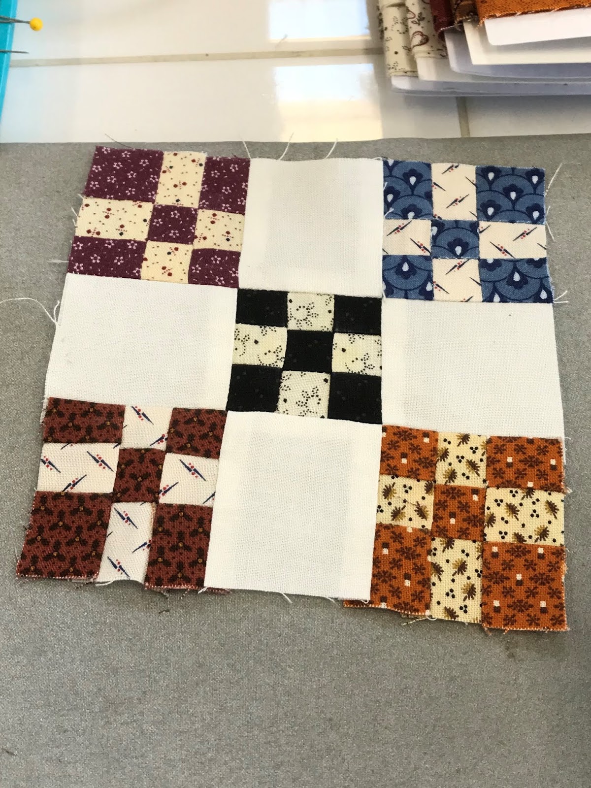 Sew'n Wild Oaks Quilting Blog: Cute As A Button Was In Session