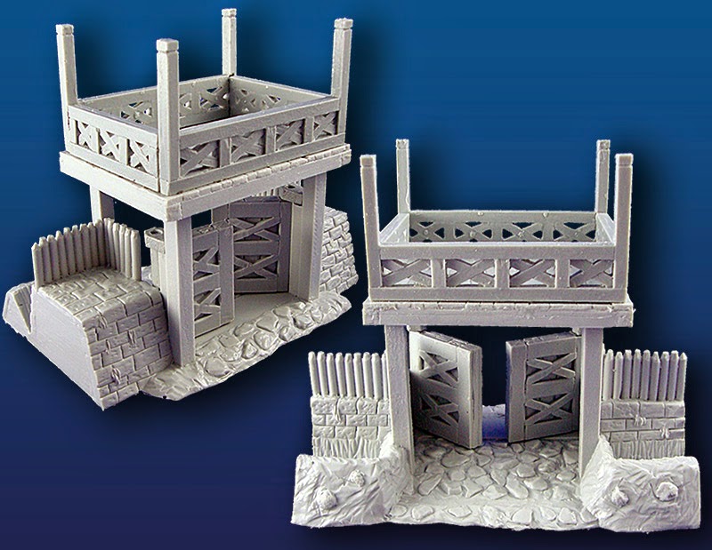 oldSarges Wargame and Model blog: My 28mm Roman Fort came today.