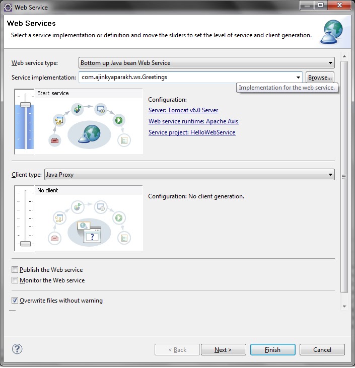 Develop And Conquer: Creating web service with Apache Axis2