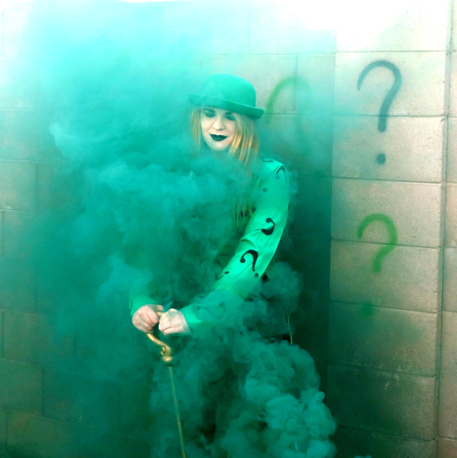 Diaries of a Sunflower: The Riddler Photo Shoot