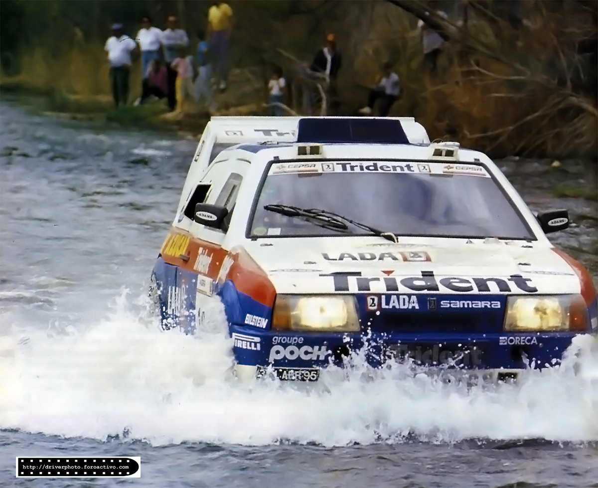 Analisis de Maquinas: Lada Samara-Porsche T3 (Dakar 1992)