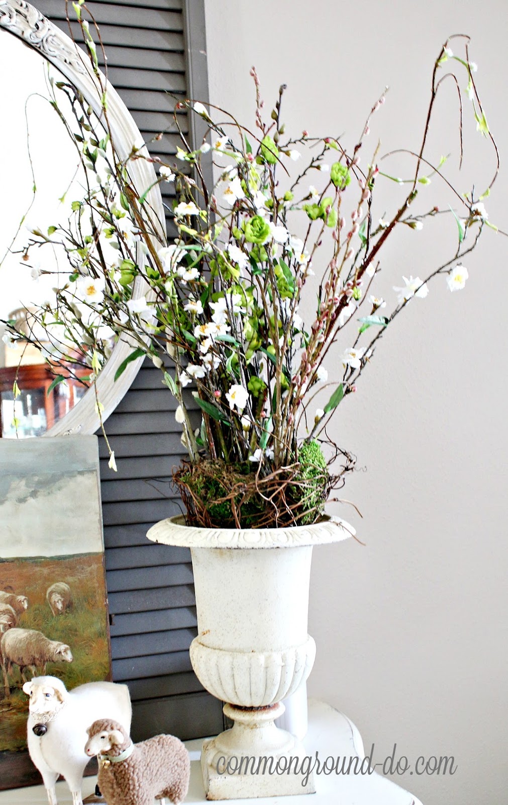 common ground : Entry Urn for Spring