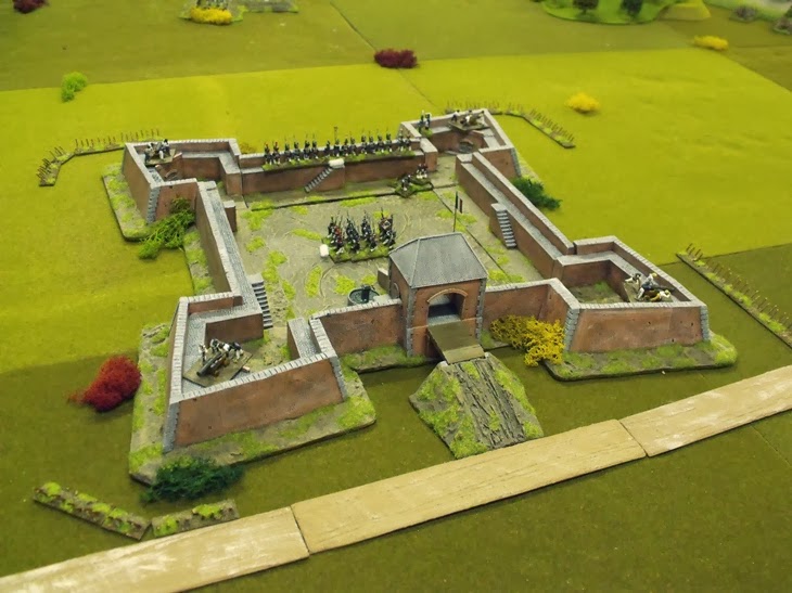 Don't throw a 1: The Battle of Fort Joseph - A Napoleonic Batrep