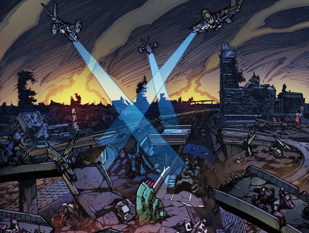 IDW Publishing Reveals Transformers VS Terminator Preview Images ...