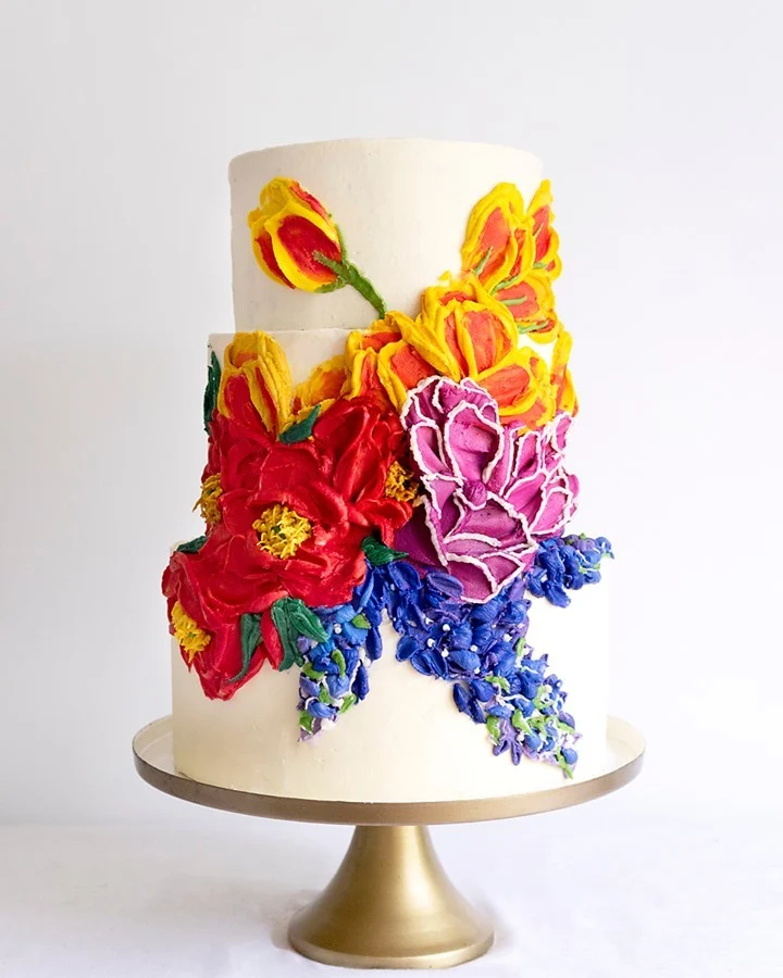 38 Hand-Painted Cake Ideas: Edible Works of Art
