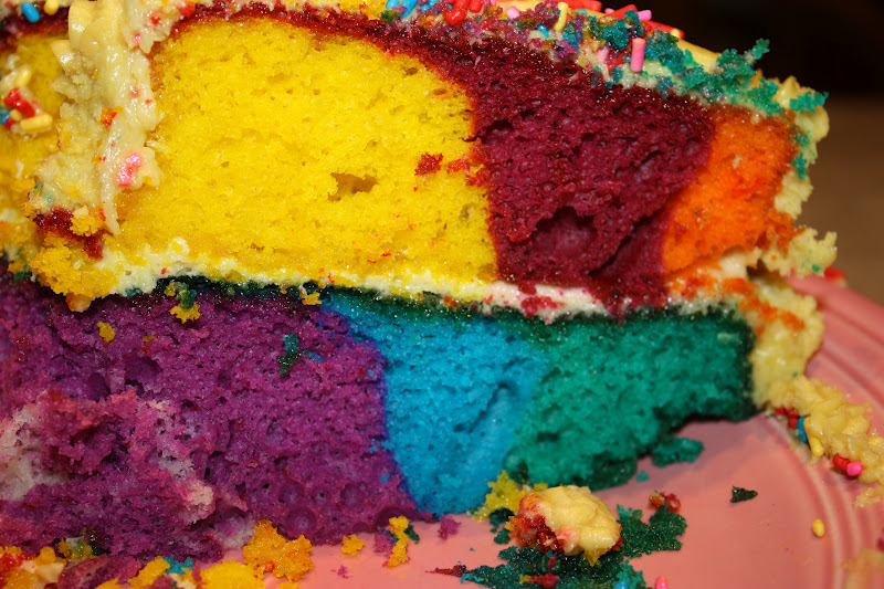 DAILY BLESSINGS: the inside of my cake