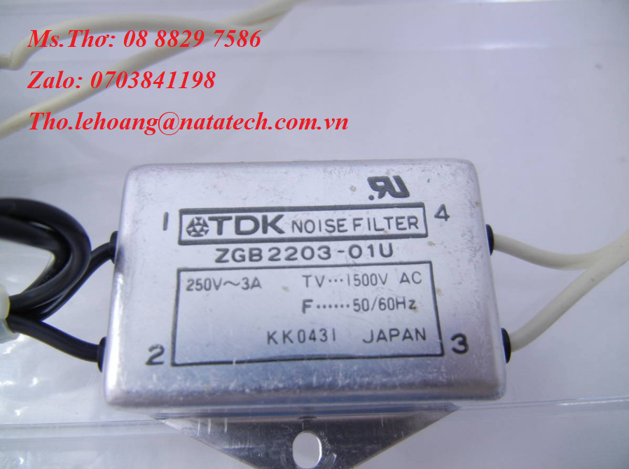 Lọc nhiễu nguồn TDK ZGB2203-01U