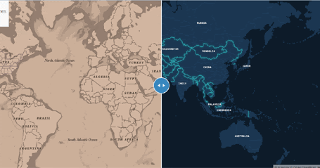 Two Maps For The Cost Of One - Original Global Map