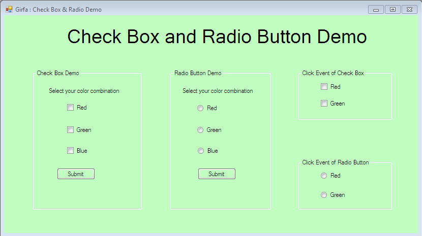 Girfa : Student Help: C# Window Programming Girfa : Student Help: C# Window Programming