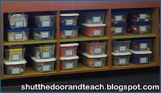 Shut the Door and Teach: Math Manipulatives Shelf Organization Update