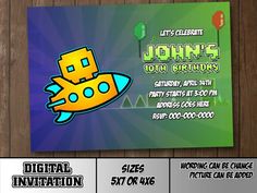 Ocurrencias y Novedades Practicas: 10 INVITACIONES DE CUMPLEAÑOS DE ...