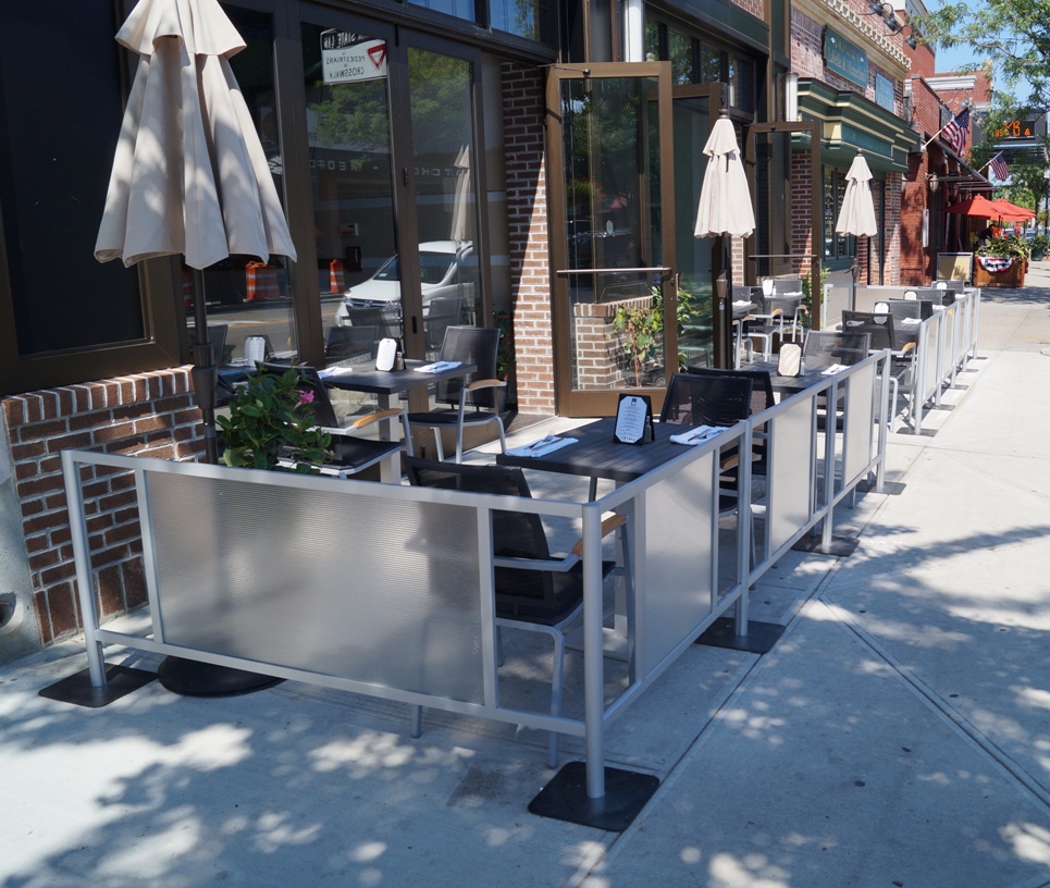 Outdoor Seating Barriers at Alexandra Hellyer blog