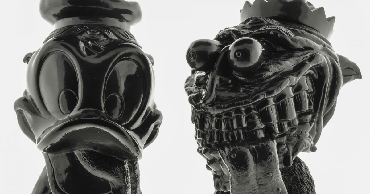 The Blot Says...: “Duck Wolf” Donald Duck Inspired Zinewolf Vinyl ...