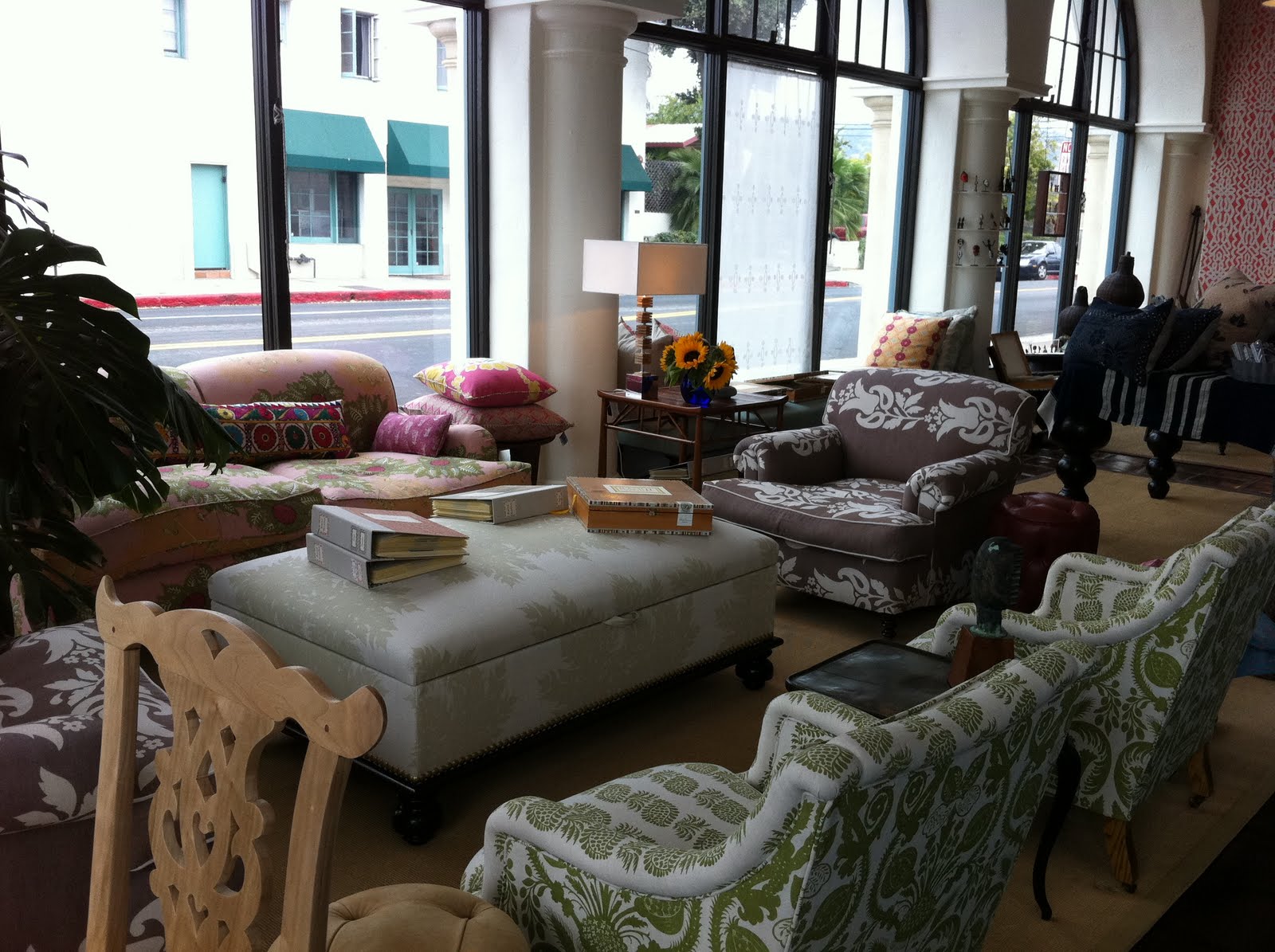 Hill Country House: Antiques and Raoul Textiles in California