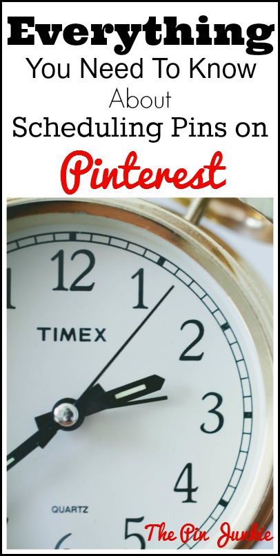 How To Schedule Pins on Pinterest