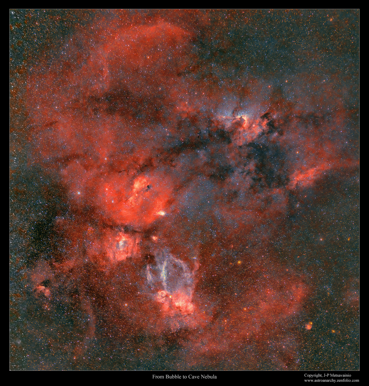 Bubble Nebula Wide Field