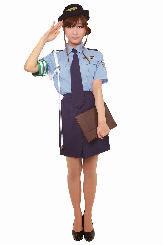 The Uniform Girls: [PIC] policewoman cosplay uniform 1