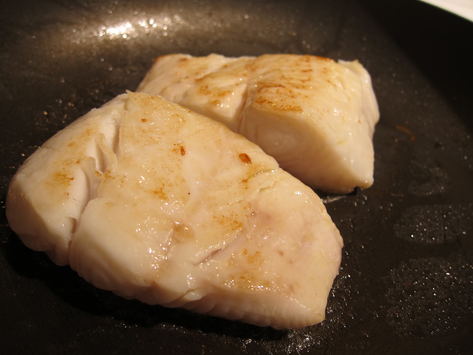 Belle's Baking: Halibut with Sweet Pea Puree