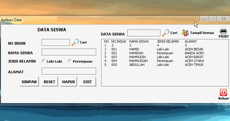 Perintah Print Preview Melalui UserForm VBA Excel Kampus Office Perintah Print Preview Melalui UserForm VBA Excel Kampus Office