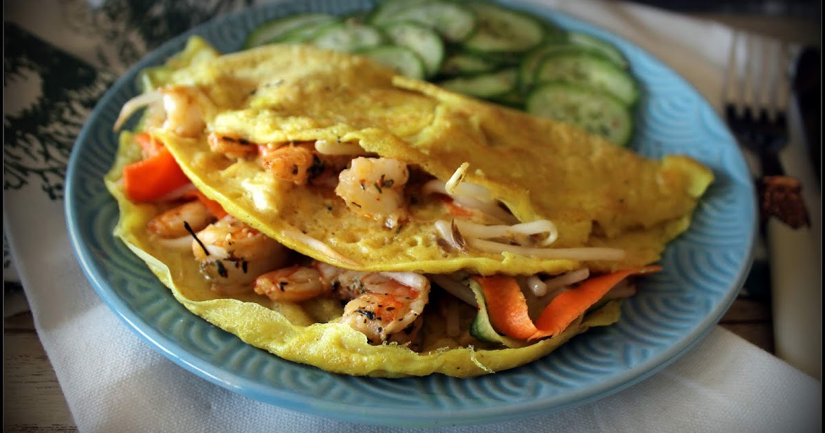 Keskonmangemaman?: Foodista Challenge #61 , crêpes vietnamiennes au ...