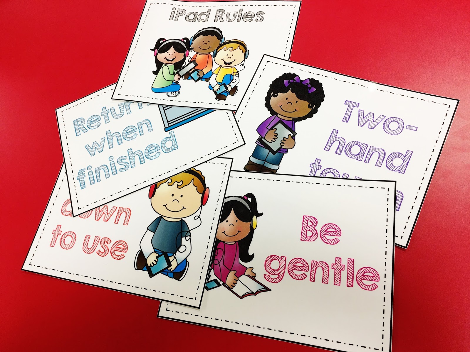Technology Rules for iPads & Chromebooks | The Mister Librarian