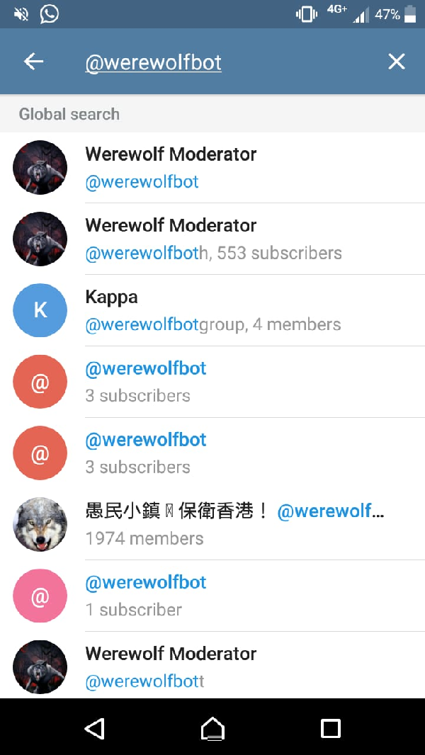 Cara Memainkan Game Kartu Werewolf di Telegram - Manyasah Ilmu