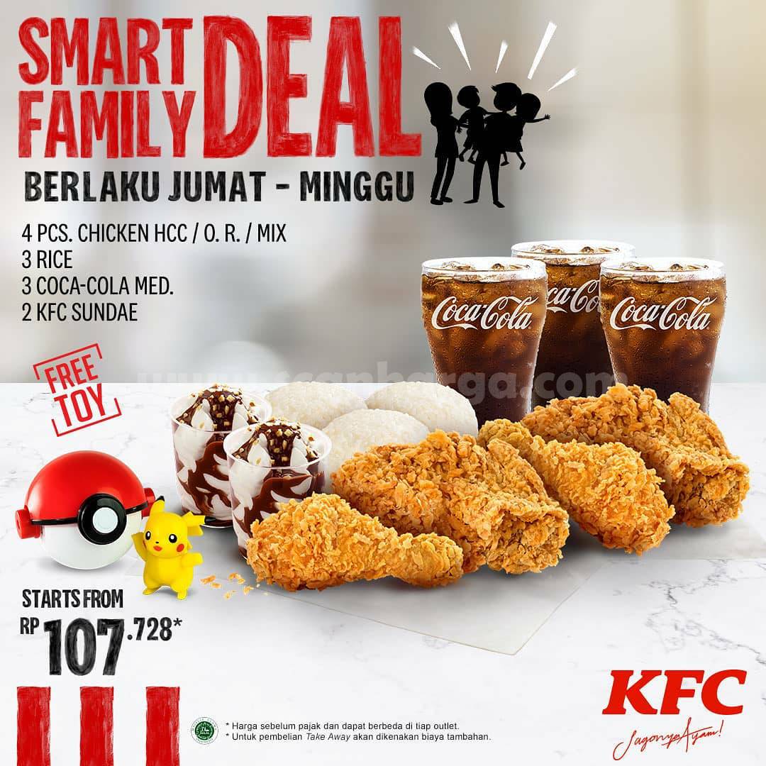 Promo KFC Terbaru Diskon CRAZY DEAL Juni 2021 | scanharga