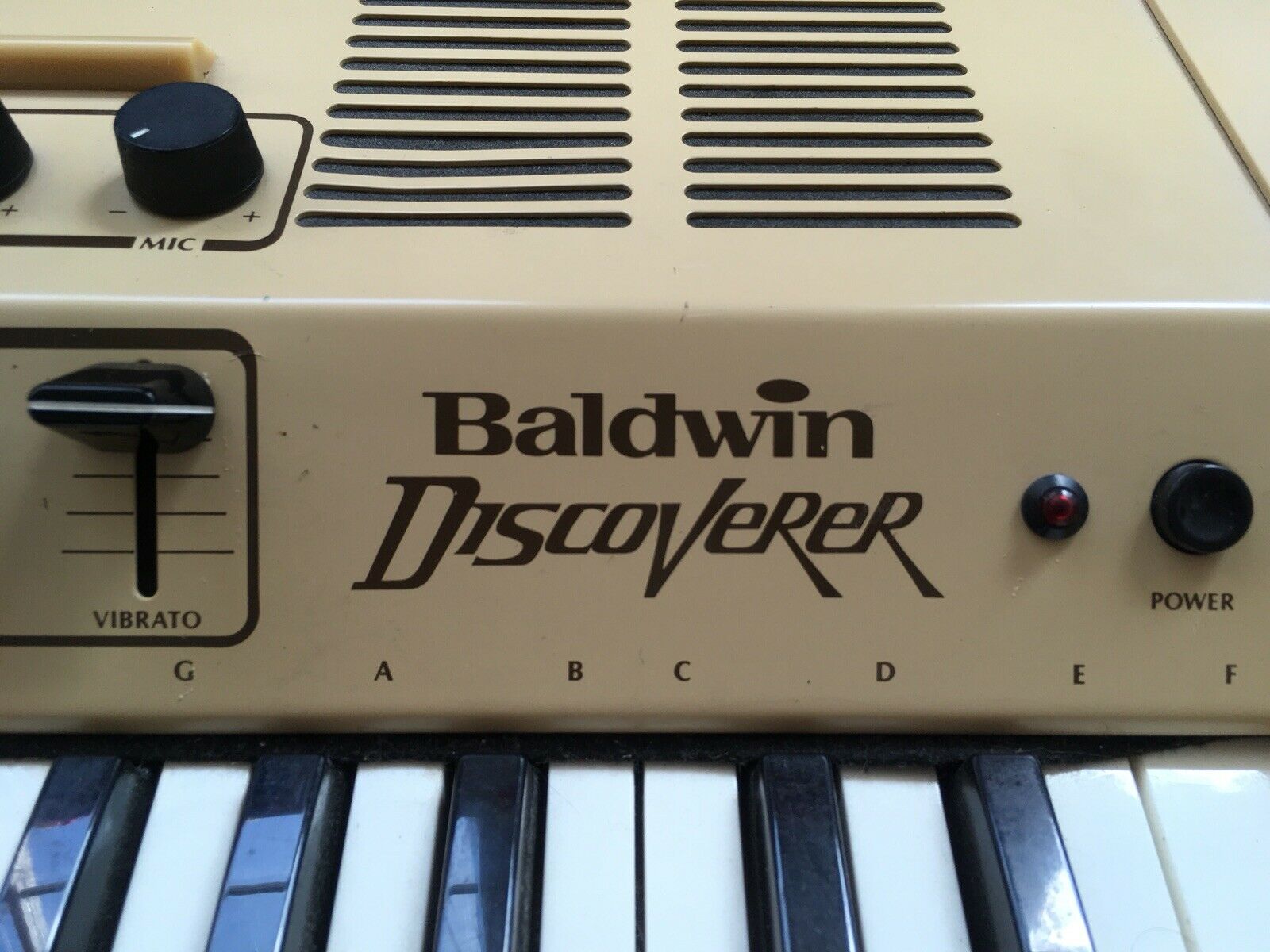 MATRIXSYNTH: Vintage Baldwin Discoverer DS-50 Electronic Organ Synthesizer