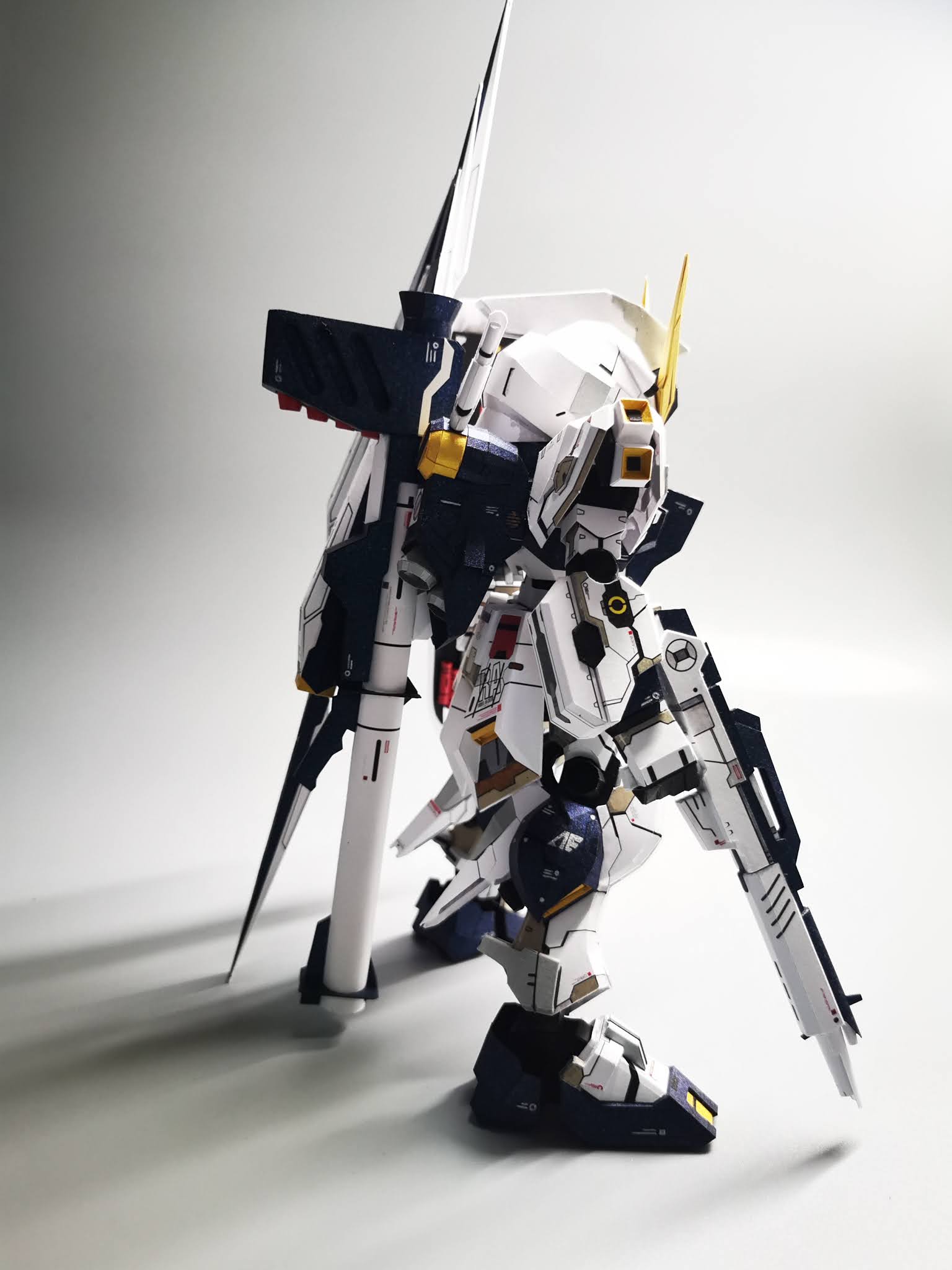 [Premium] SD RX-93 Nu Gundam Papercraft ver. MIW - Brian Papercraft