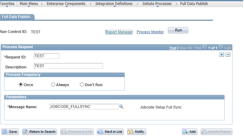 PeopleSoft: Integration Broker