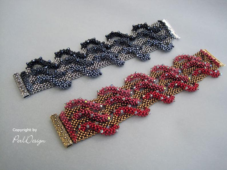 PerlDesign's Unusual Structural Beaded Jewelry Tutorials / The Beading Gem
